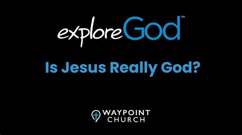 Is Jesus Really God Jomo Thompson Youtube