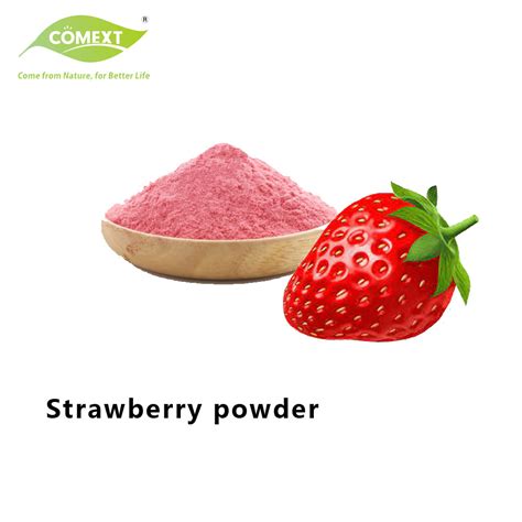 Comext ISO Fssc Halal Kosher Manufacturer Strawberry Fruit Powder