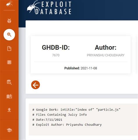 Priyanshu Choudhary On Linkedin Mentoring Hacsociety Exploitdb
