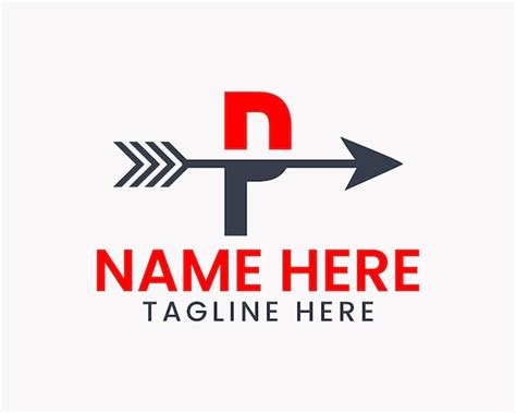 Premium Vector Letter P Bow And Arrow Logo Design