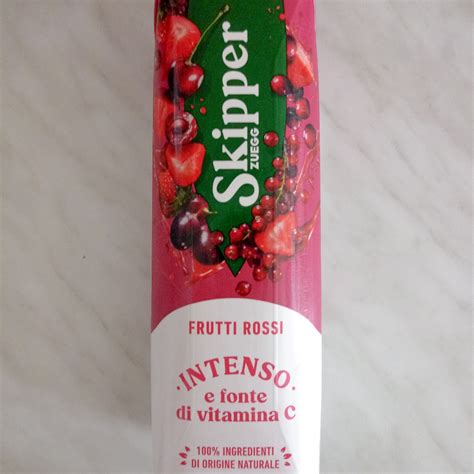 Skipper Zuegg Succo Ai Frutti Rossi Reviews Abillion