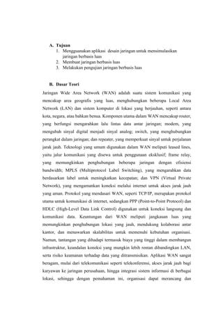 Membuat Simulasi Jaringan Wan Putri Uza Nabila Docx
