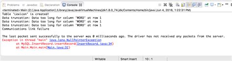 Java Eclipse Project To Mysql Database Communication Issue Stack