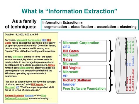 Ppt Information Extraction Conditional Random Fields And Social