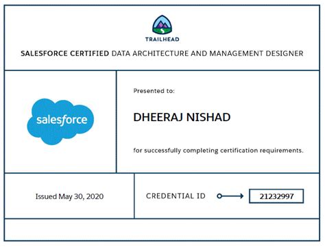 Dheeraj Nishad On Linkedin Certification Salesforcecertified Salesforce Sfdc 22 Comments