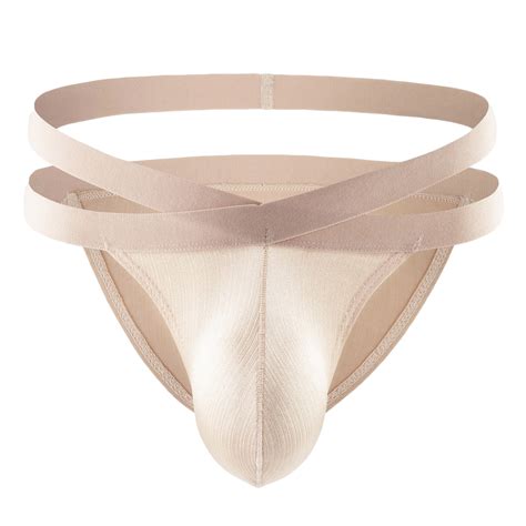 Penkiiy Sexy Thongs For Men Men Casual Solid Sexy Breathable Low Waist