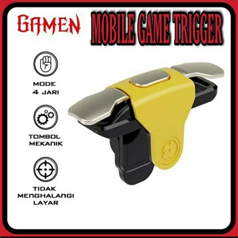 Jual Trigger Gaming Gamen Mobile Button Trigger Shotting Gaming Di