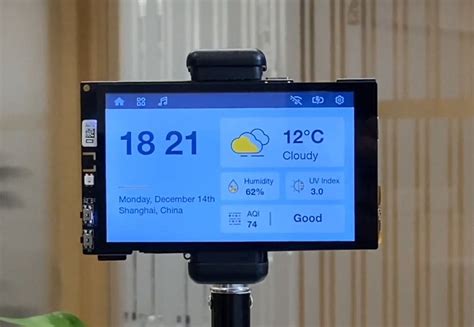 El Kit De Desarrollo Esp32 S2 Hmi Devkit 1 Se Envía Con Una Pantalla Táctil De 43 Pulgadas Y