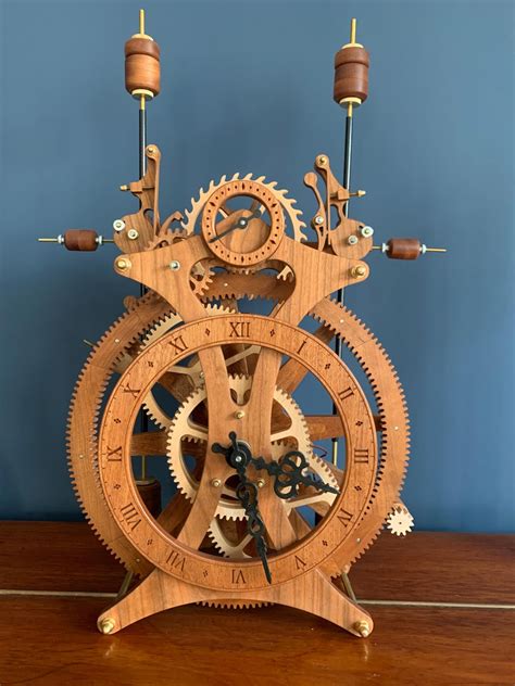 Epicyclic Grasshopper Skeleton Clock Drawings For Cnc Router Etsy