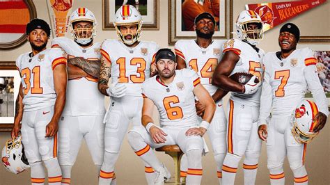 Tampa Bay Buccaneers Officially Unveil White Road Version Of Creamsicle