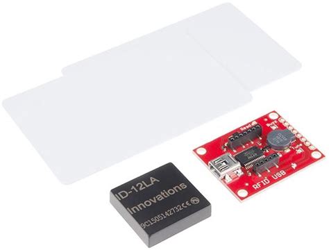 Sparkfun Rfid Starter Kit Usb Rfid Leser Id 12la Modul 125khz Karten