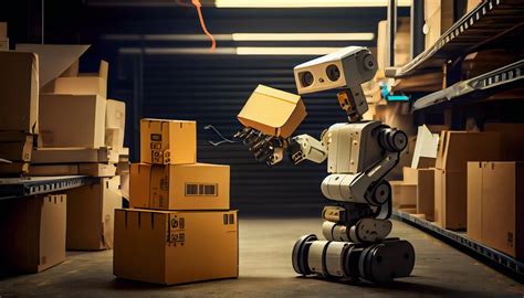 Premium Photo Programmable Robotics Executing Industrial Tasks