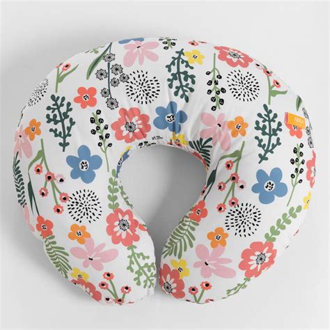 Almofada Para Amamentação Flô Pastel Capa Rosê Abra Cadabra