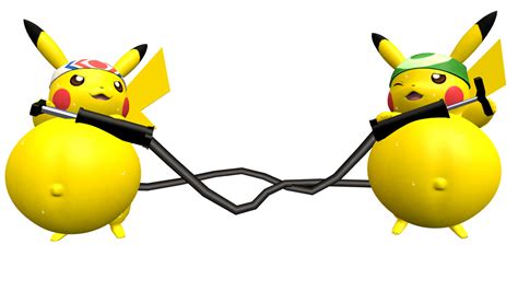 Pikachu Inflation Contest To The Burst By Kraangprime12 On Deviantart