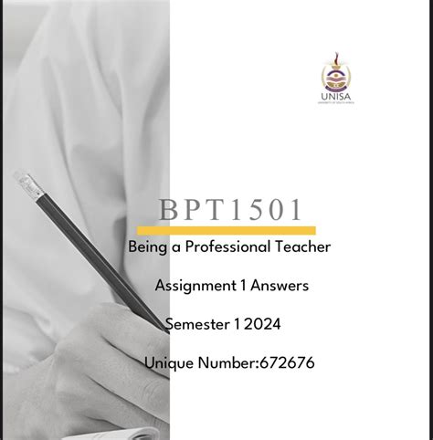 Bpt1501 Assignment 01 Solutionssemester 1 2024 Studypass