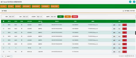 [附源码]计算机毕业设计java基于java小区电信计费管理系统 java 计费软件源码 学姐计算机毕设程序的博客 csdn博客