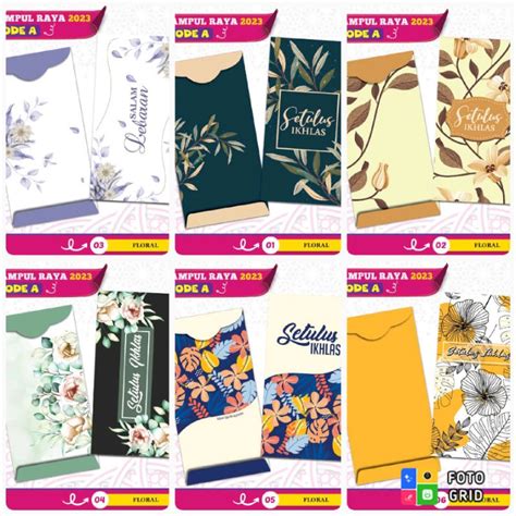 Sampul Raya Murah 2023 Sampul Duit Raya Sampul Raya Viral 1pek Ada 5kpg Shopee Malaysia