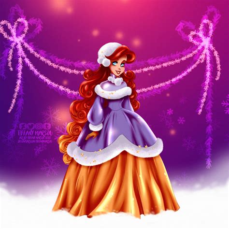 Xmas Ariel By Tiffanymarsou On Deviantart