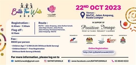 Batik Fun Walk 2023 Ticket2u