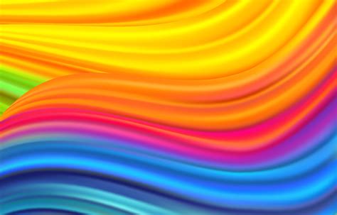 Abstract Rainbow Waves Background 6174535 Vector Art At Vecteezy