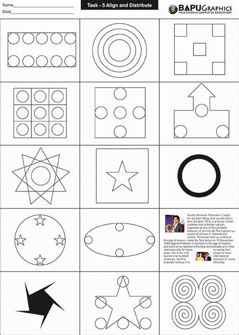 Align And Distribute Assignments Bapu Graphics