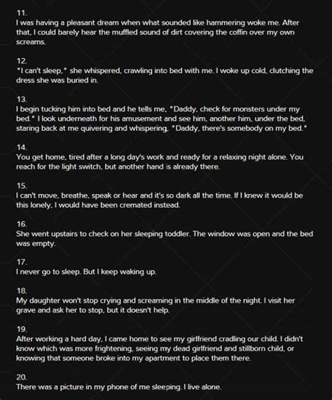 20 Terrifying Two Sentence Horror Stories Media Chomp 2 Sentence
