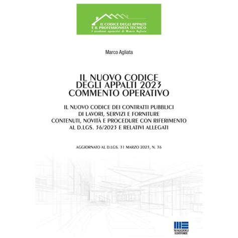 Il Nuovo Codice Degli Appalti 2023 Libro Di Carta FISCOeTASSE
