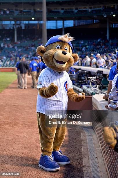 Chicago Cubs Mascot Photos And Premium High Res Pictures Getty Images