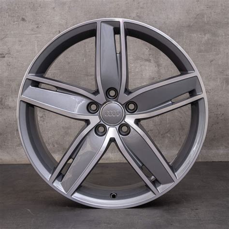 Oem Audi A3 S3 Rs3 Rims 19 Inch 8v 8y 8v0601025as Anthracite Glossy Turned