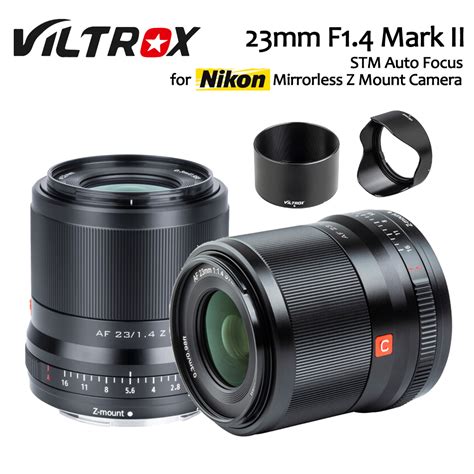 Viltrox Lensa 23mm F14 Stm Af For Nikon Z Mount Mirrorless Camera