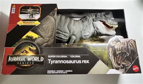 2025 Jurassic World Rebirth T Rex Tyrannosaurus Super Colosal Brand New