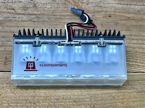 Code 3 Defender Lightbar Tricore Duo Led White Red Light Module