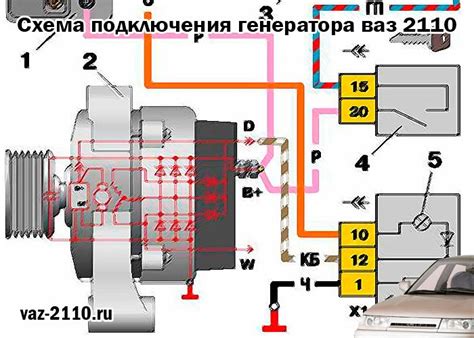 Куда идет провод возбуждения с генератора ваз 2110 - 84 фото