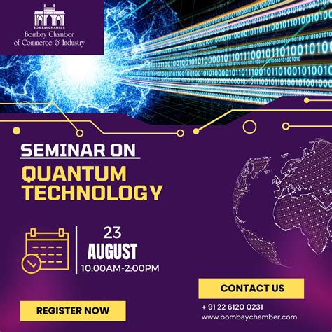 Bombay Chamber Of Commerce And Industry On Linkedin Quantumtechnology