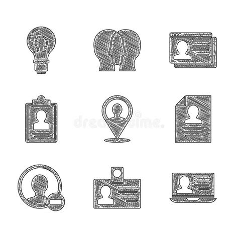 Set Location With Person Identification Badge Laptop Resume Resume