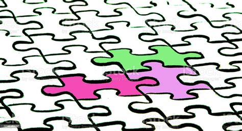 생생한 색상으로 가득 조각의 몇 검은 색과 흰색 직소 퍼즐 0명에 대한 스톡 사진 및 기타 이미지 0명 개념 개념과 주제 Istock