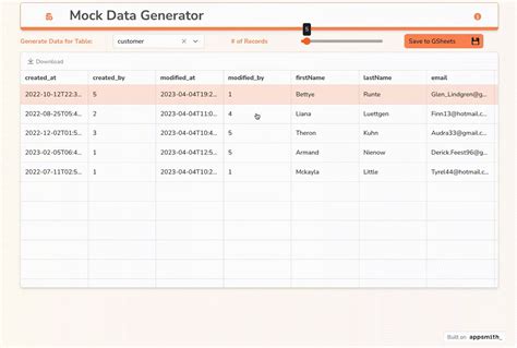 I Built A Mock Data Generator Using Chatgpt Fakerjs And Appsmith That