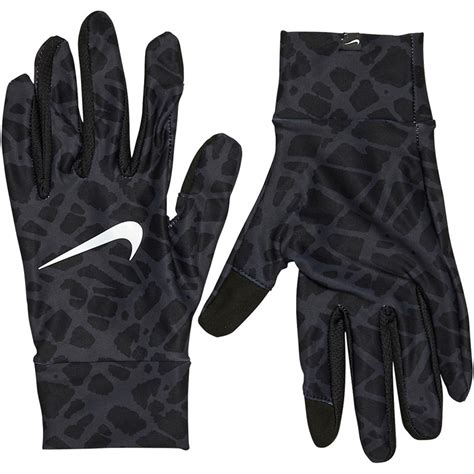 buy nike mens lightweight graphic tech running gloves black anthracite