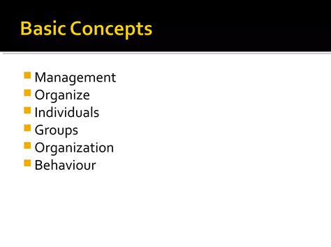 Foundations Of Organizational Behaviour Ppt