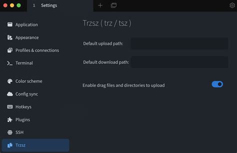 Github Trzsz Tabby Trzsz Tabby Plugin Supports Trzsz Trz Tsz