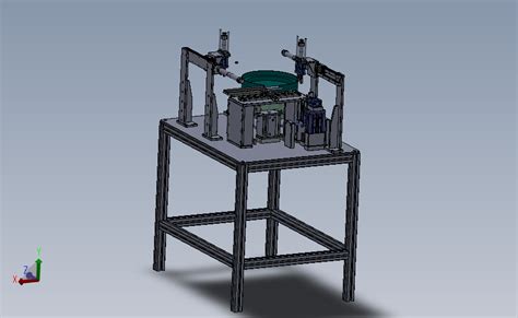 磁芯组装机 Solidworks 2018 模型图纸下载 懒石网