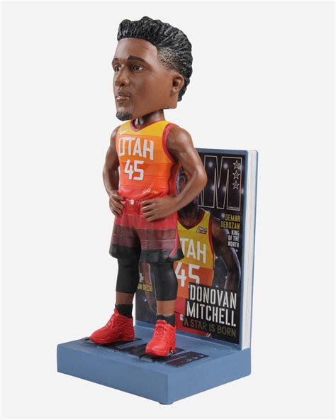 Donovan Mitchell Utah Jazz Slam Magazine Cover Bobblehead Foco