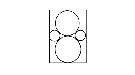 Circles Inscribed In A Rectangle Are Tangent At Distinct Points Find