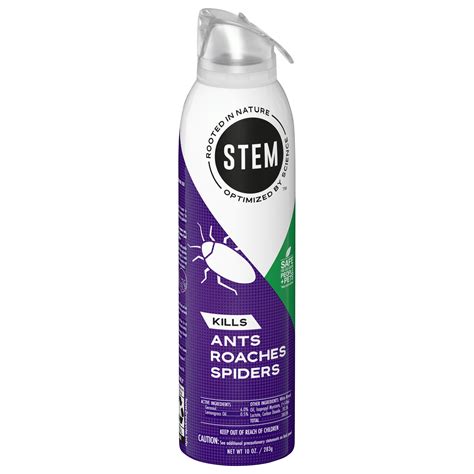 Stem Kills Indoor And Outdoor Ants Roaches And Spiders Killer Spray 10