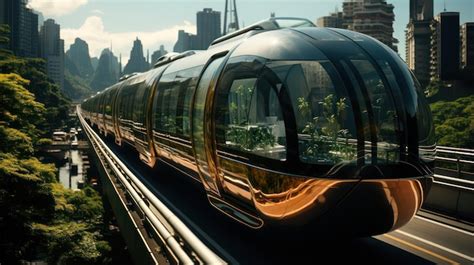 Premium Photo Modern Train