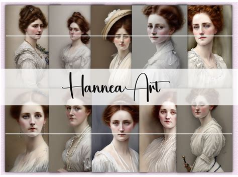 Vintage Women Portrait Collage Sheet Graphic By Hanneaart · Creative