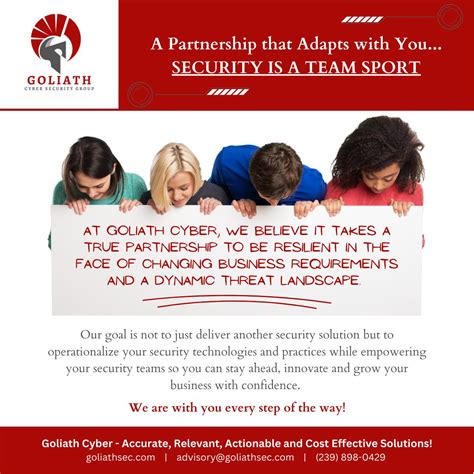 Goliath Cyber Security Group Posted On Linkedin
