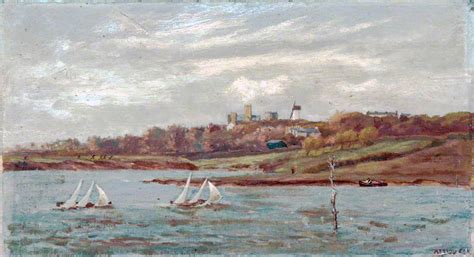 Wallasey Pool And A View Of Wallasey Showing The Last Race Of The Claughter Model Boat Club