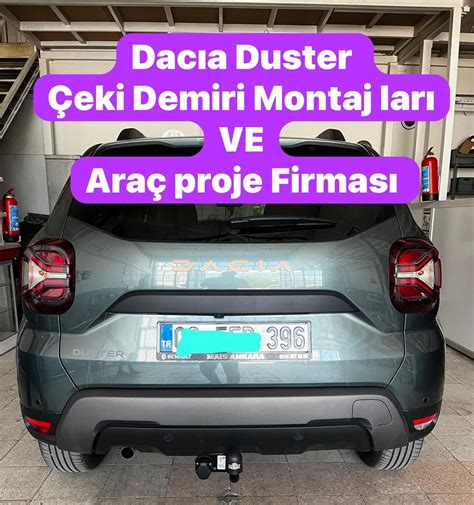 Dacia Duster Araçlara çeki Demiri Montajları Fiyatı Maliyeti Ankara Ve Araç Proje Firması Ankara