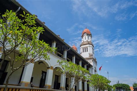 The Old Station Of Semarang Central Java Semarang Lawang Sewu Stock